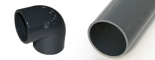 Hart PVC-U Rohr + Hart PVC Fittinge | DEWO-TEAM Pooltechnik